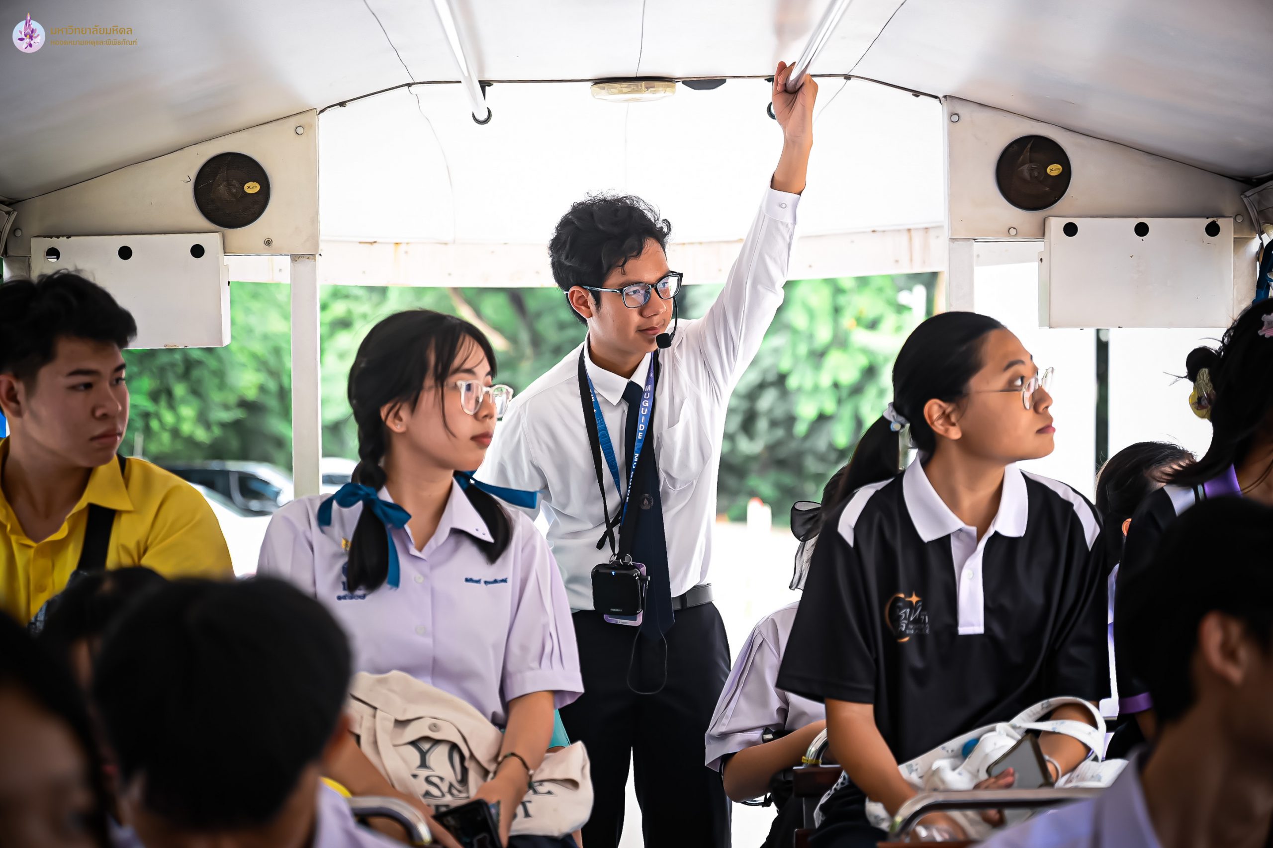 ภาพบรรยากาศกิจกรรม “Mahidol Campus Tour” ภายในงาน Mahidol Open House ...