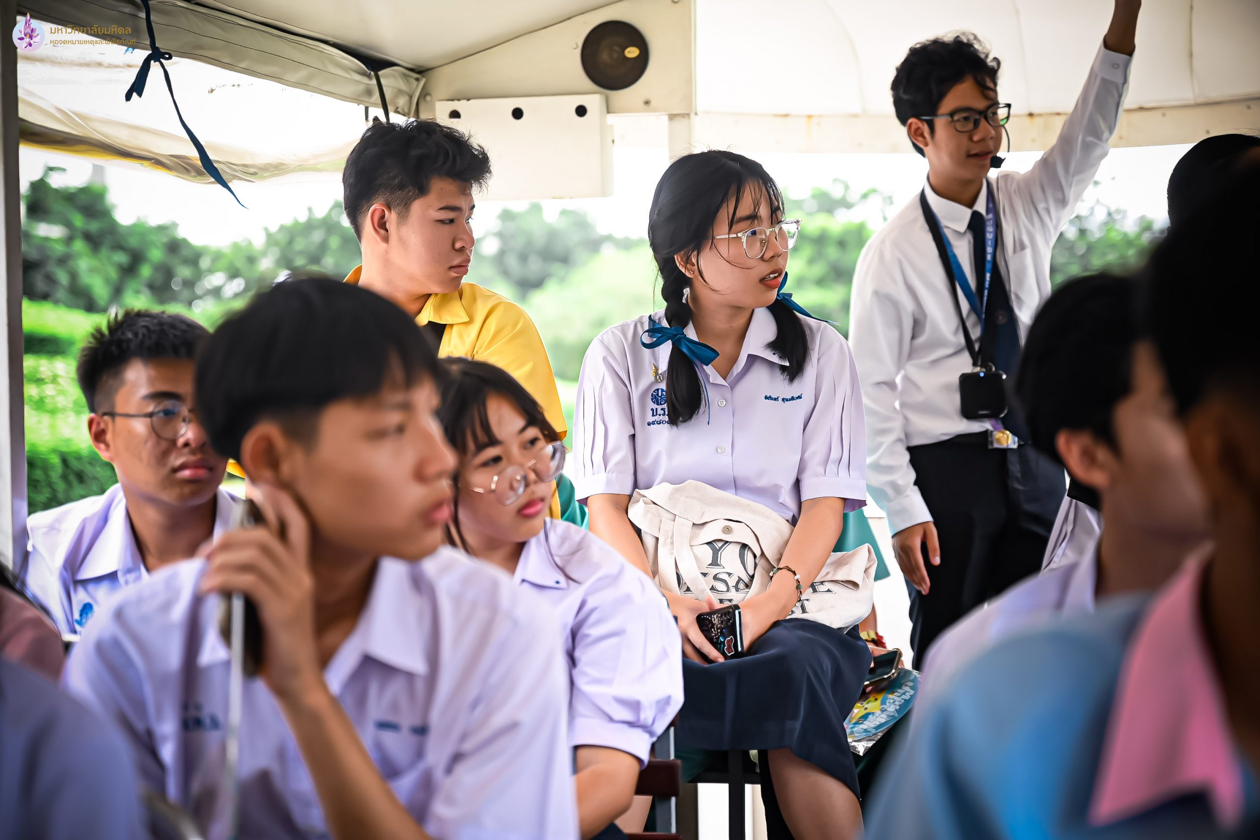 ภาพบรรยากาศกิจกรรม “Mahidol Campus Tour” ภายในงาน Mahidol Open House ...